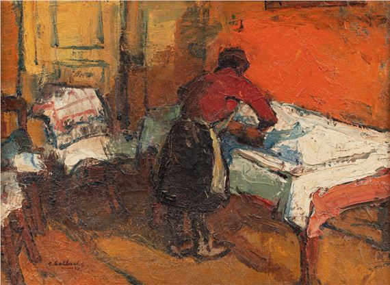 French School, 20th Century | La repasseuse | MutualArt