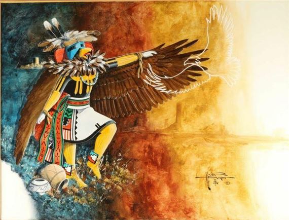 Keith Adams | Eagle Dancer | MutualArt