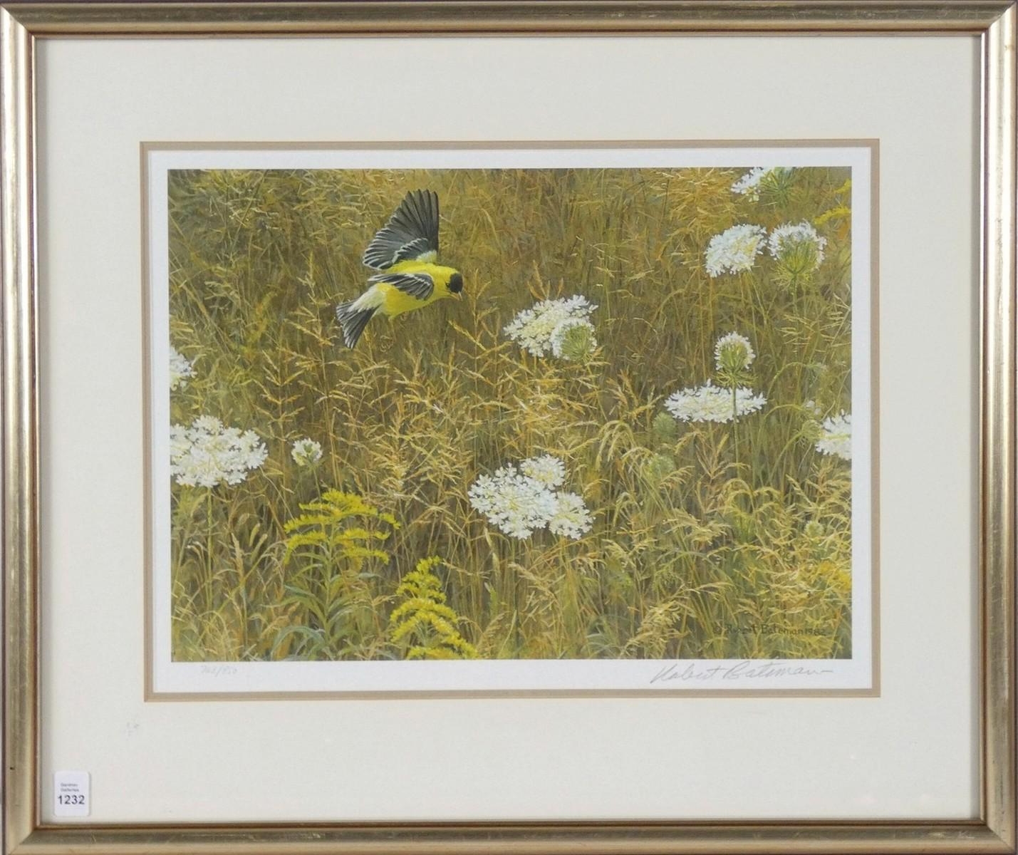 Robert McLellan Bateman | Queen Anne's Lace and American Goldfinch ...