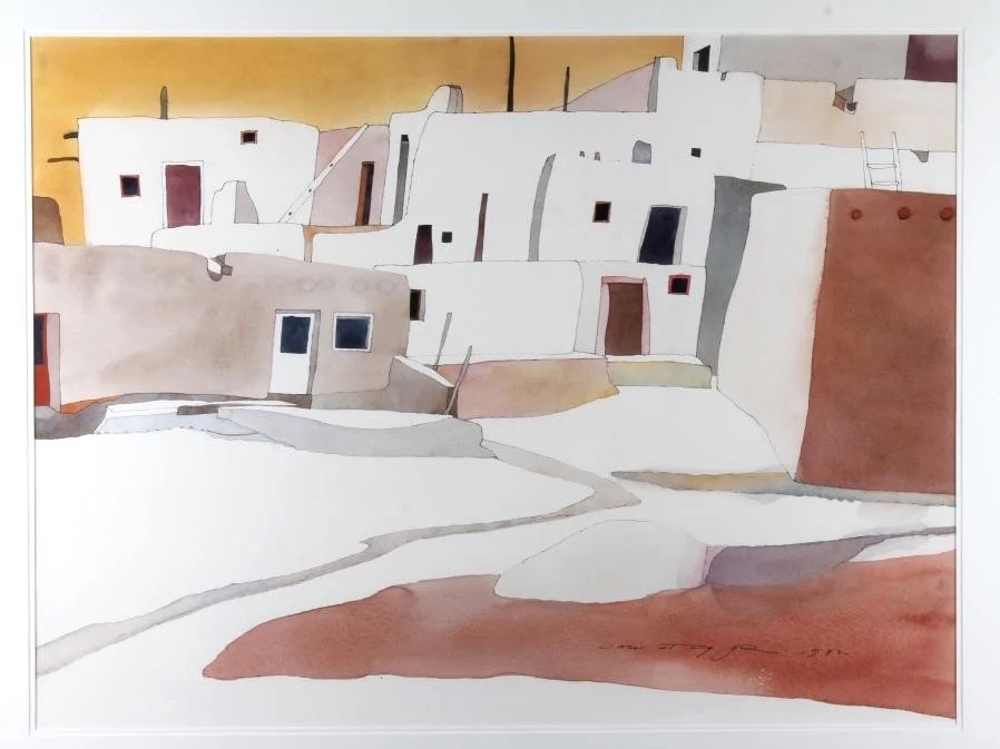 Sari Staggs | Pueblo Indian Village (1982) | MutualArt