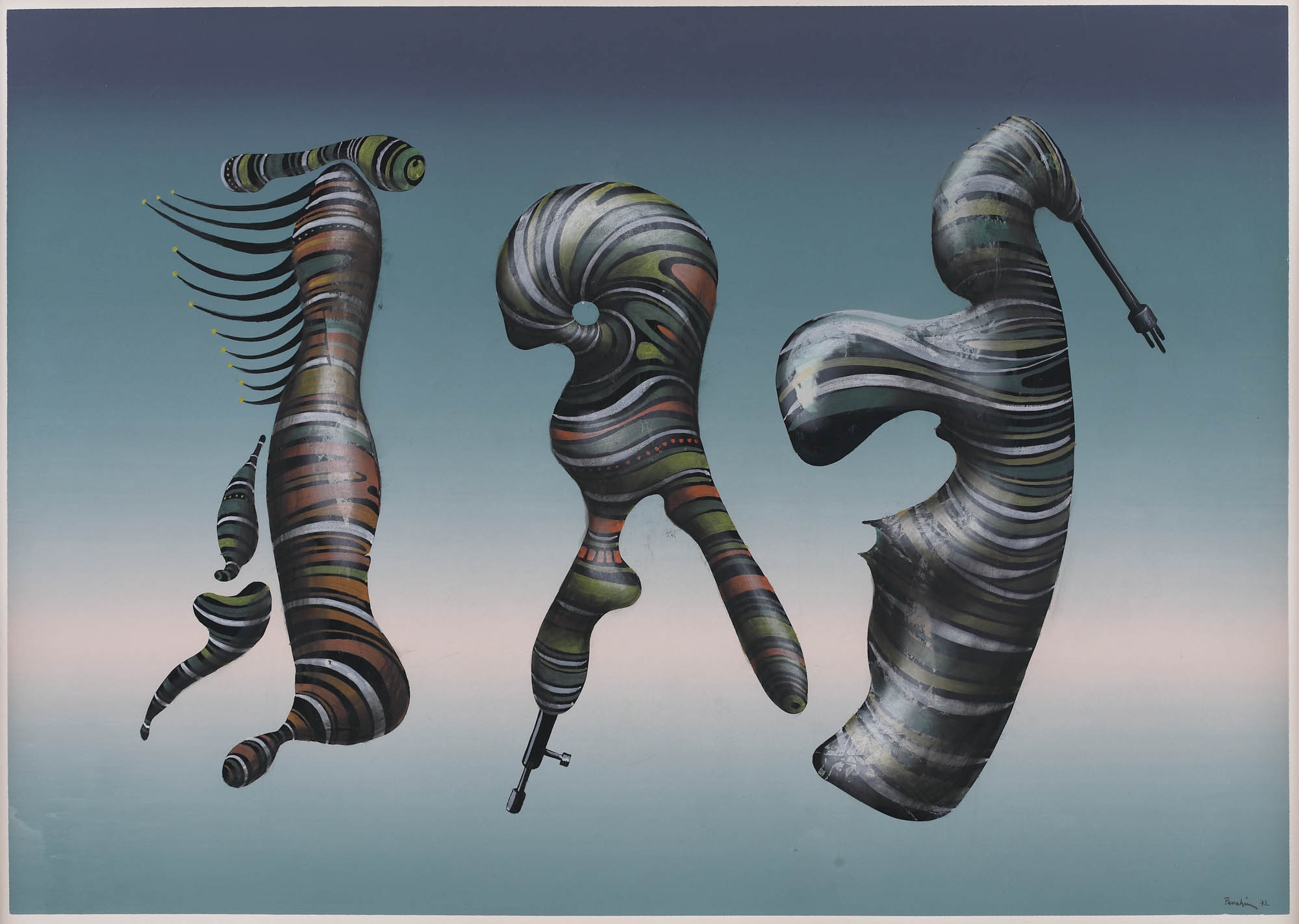 Jules Perahim | The Apostles of the New Millennium (1972) | MutualArt