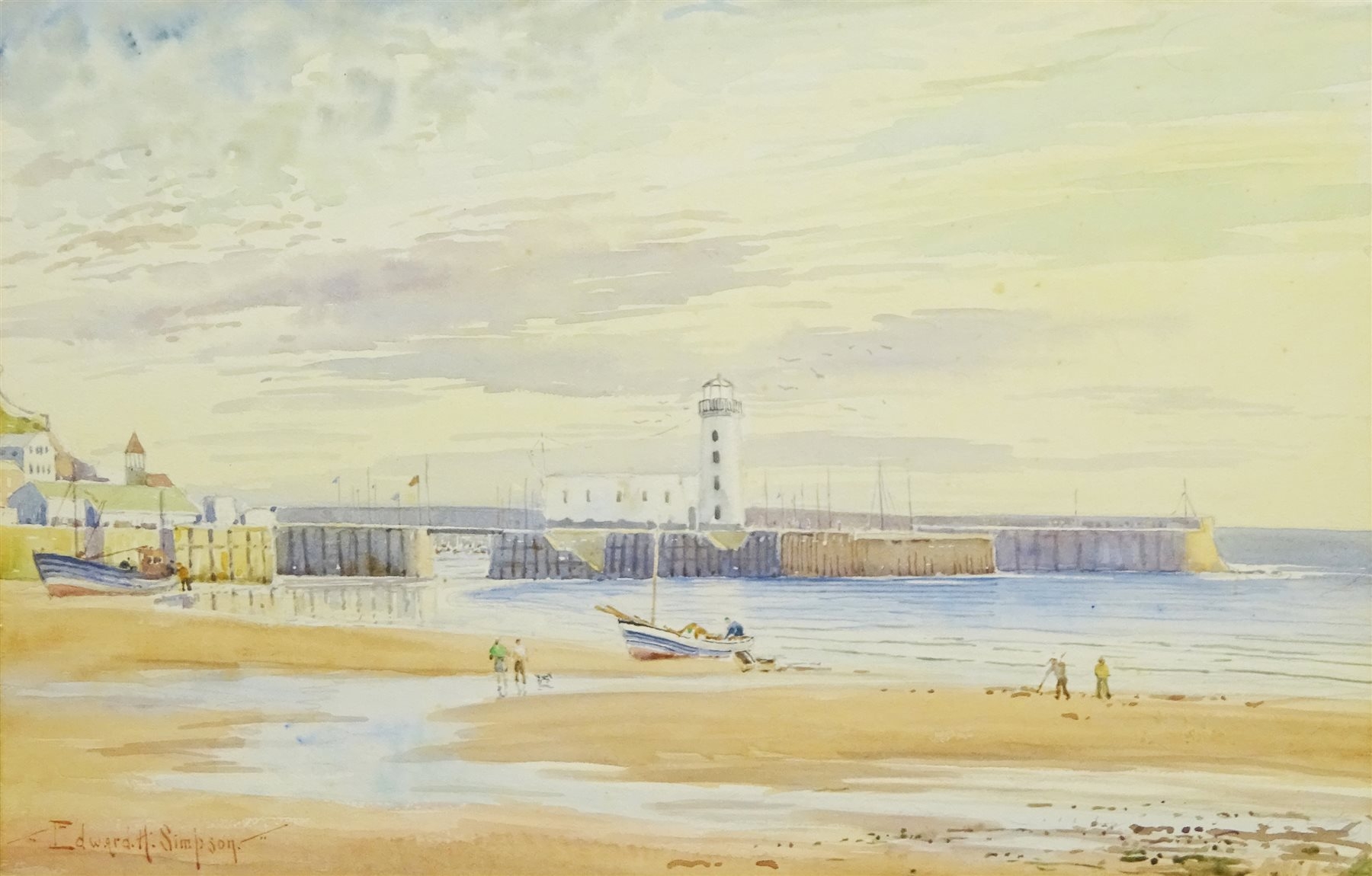 Edward H. Simpson | Staithes and Scarborough Fishing Boats and Cobles ...