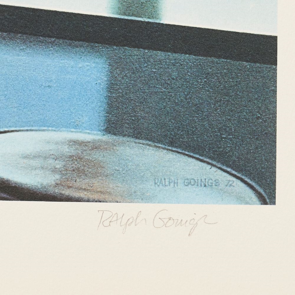 Ralph Goings | Ralph Goings Coffee Shop Color Lithograph (1972) | MutualArt