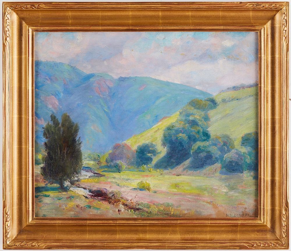 Nicholas Richard Brewer | Nicholas Brewer San Joaquin Hills Oil on ...