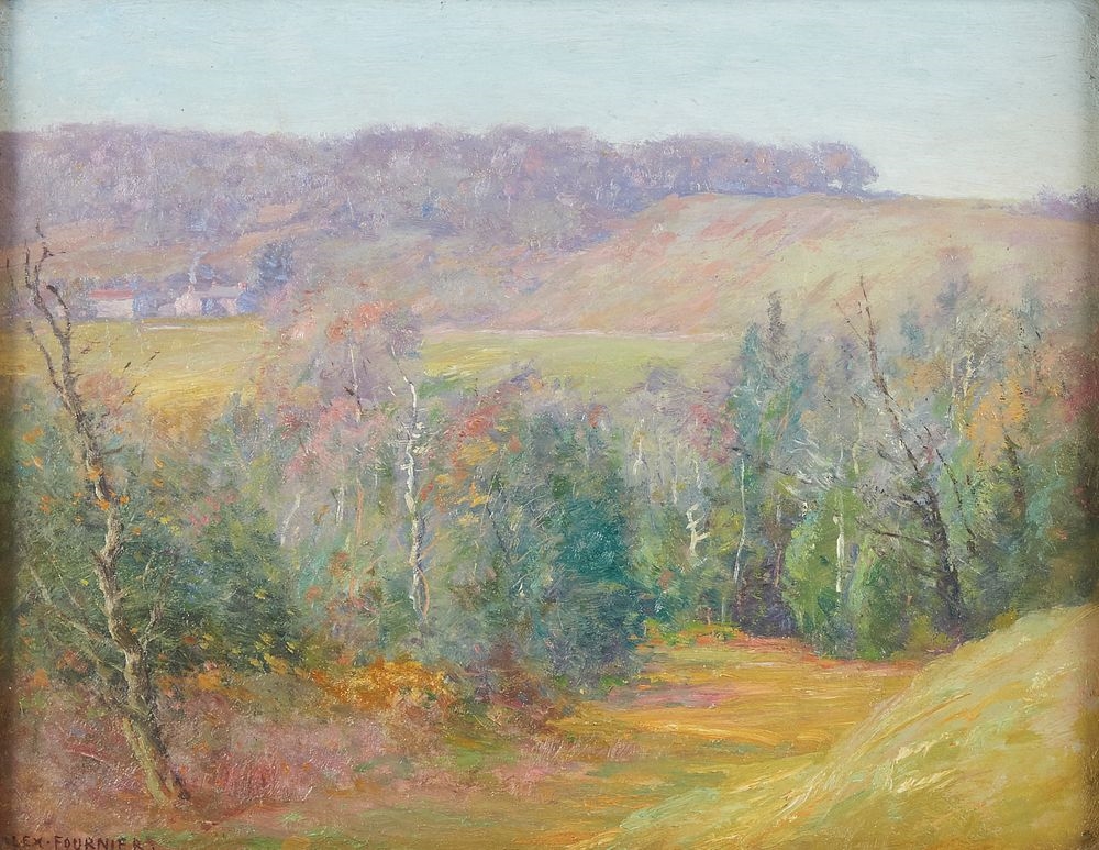 Alexis Fournier | Alexis Fournier Indian Summer Oil on Board | MutualArt