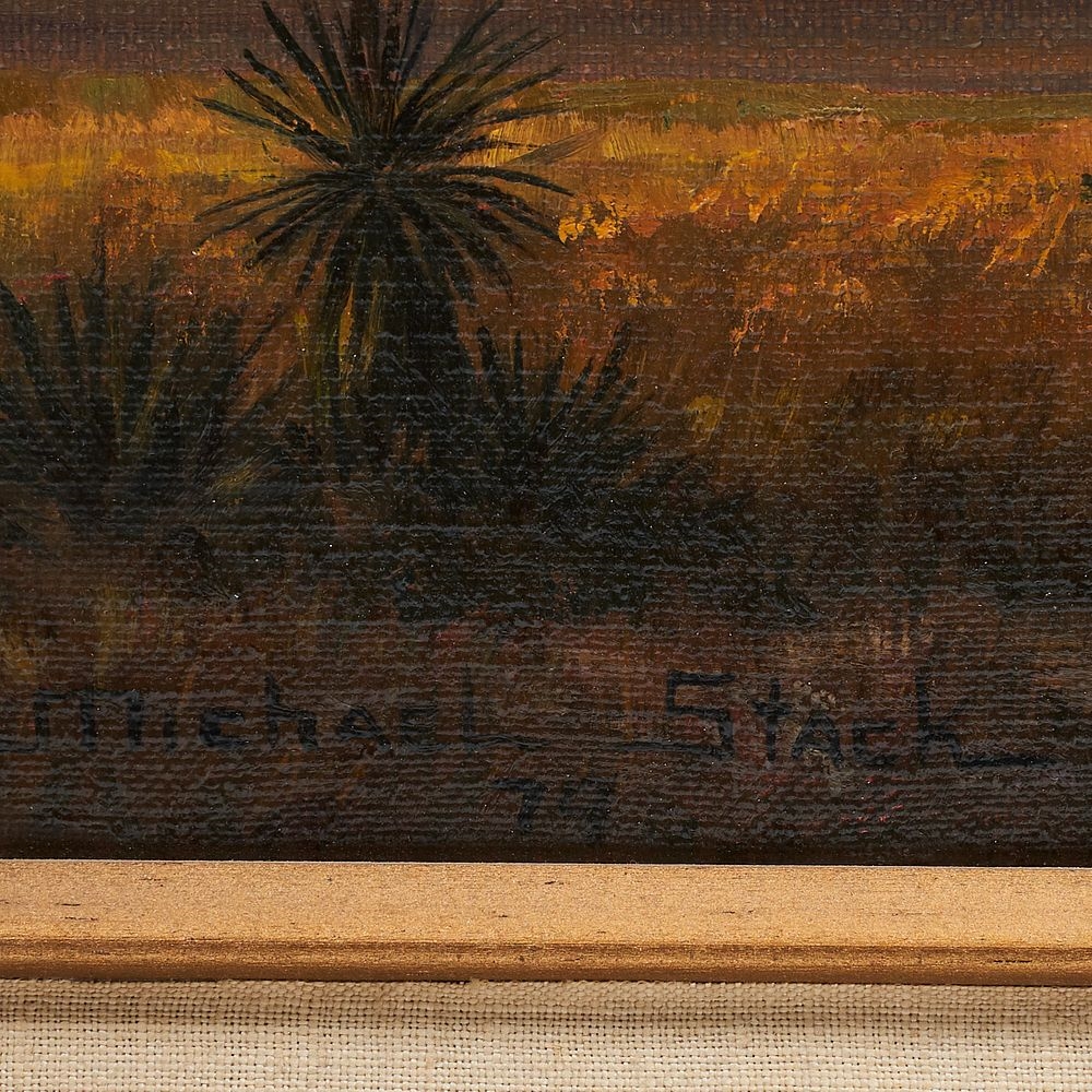 Michael Stack | Michael Stack A Summer Storm Oil on Canvas (1979 ...