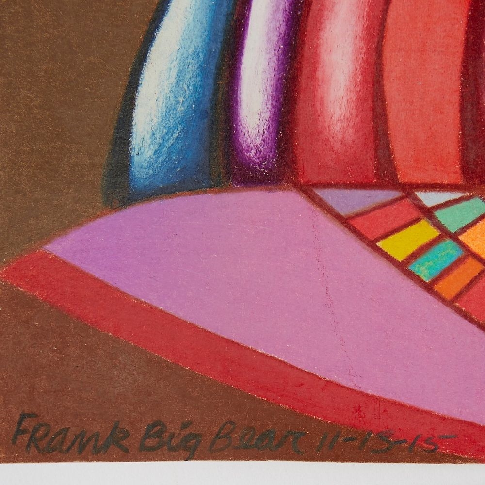 Frank Big Bear | Frank Big Bear Drawing for Sienna Colored Pencil on ...