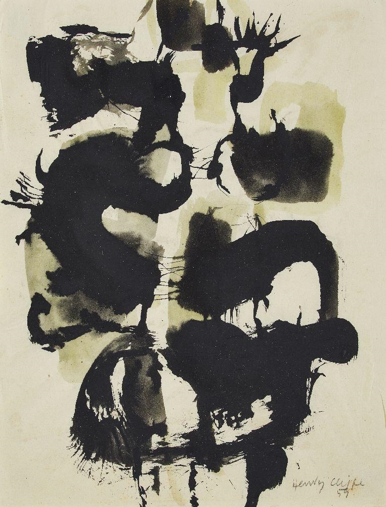 Henry Cliffe | Untitled composition (1959) | MutualArt