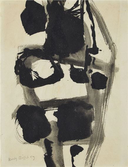 Henry Cliffe | Untitled composition (1959) | MutualArt