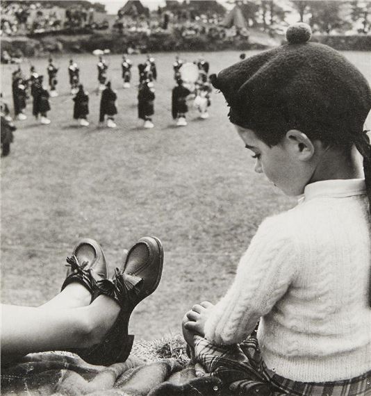 Juda Elsbeth | Woman standing looking over a snowy landscape | MutualArt