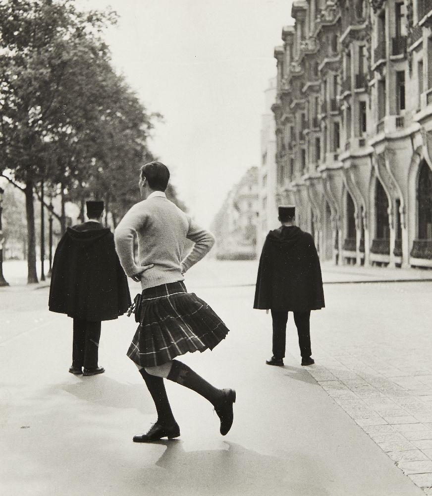Juda Elsbeth | Woman standing looking over a snowy landscape | MutualArt