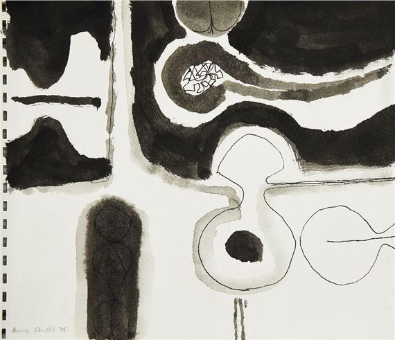 Henry Cliffe | Untitled abstract composition (1970) | MutualArt