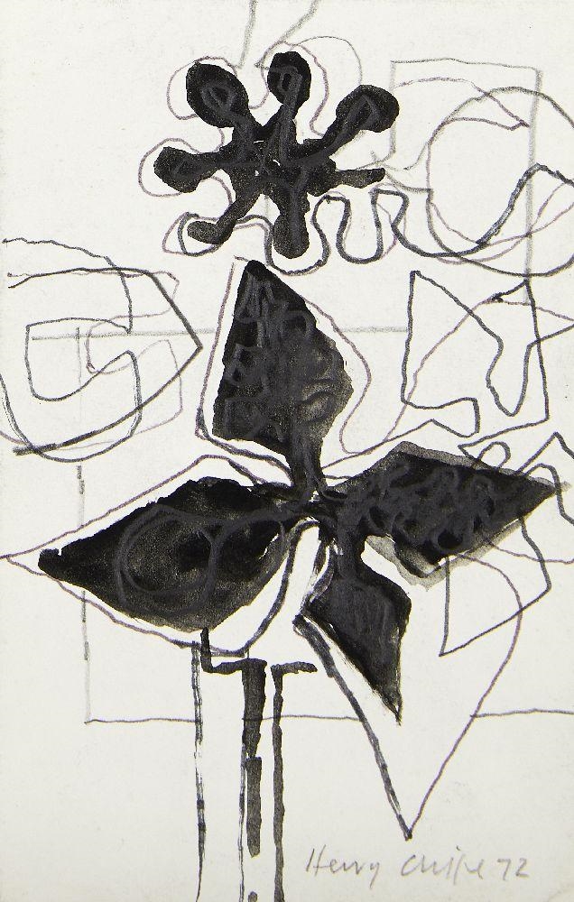 Henry Cliffe | Untitled abstract composition (1970) | MutualArt