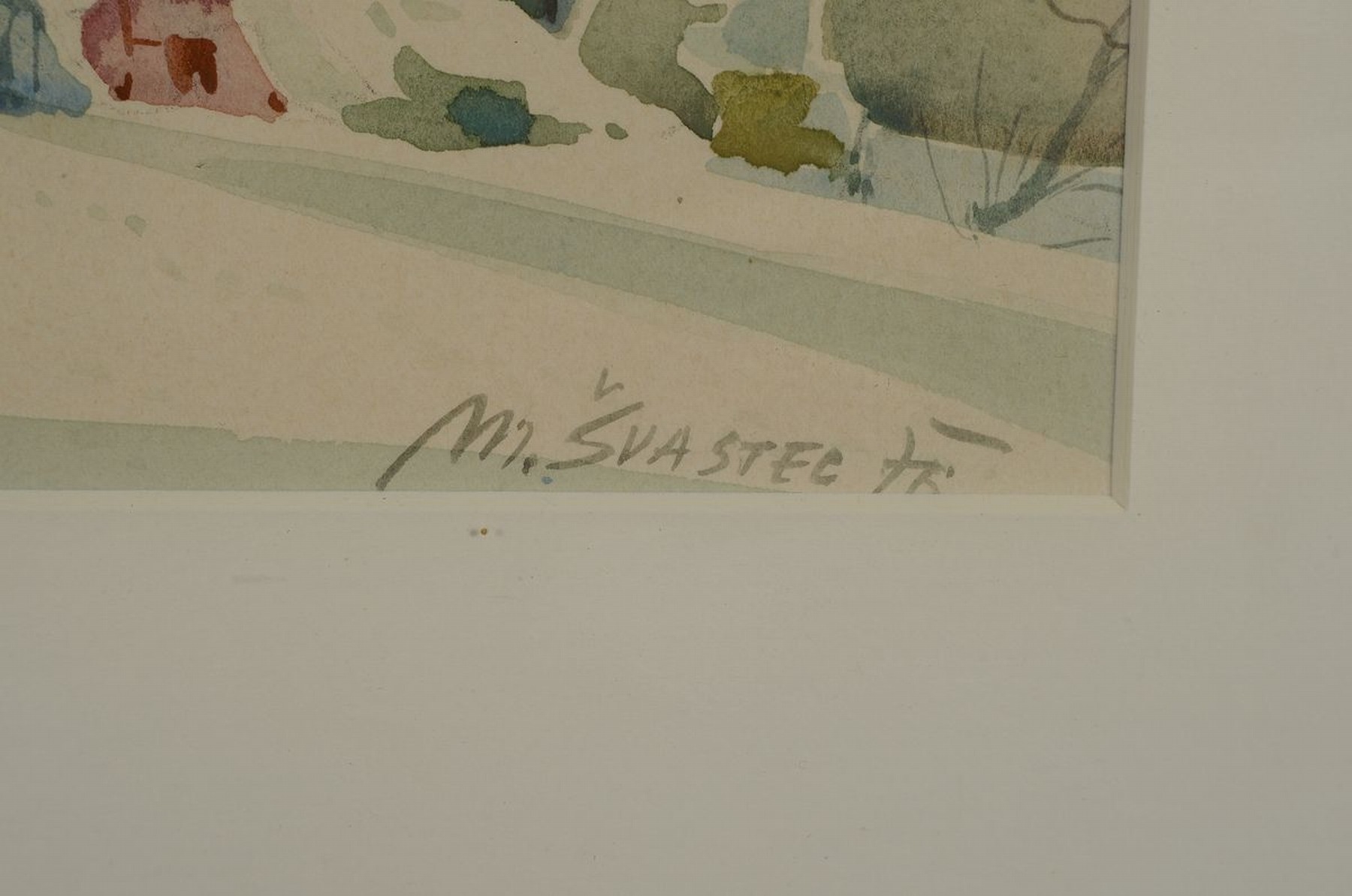 M. Svastec | winter landscape | MutualArt