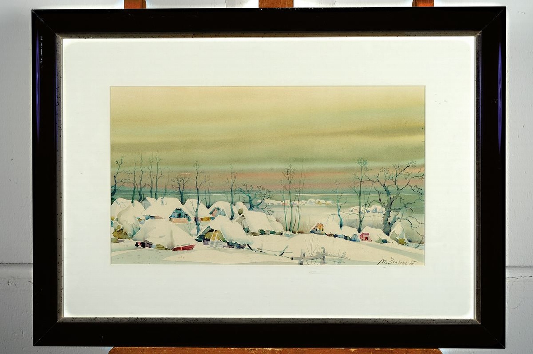 M. Svastec | winter landscape | MutualArt