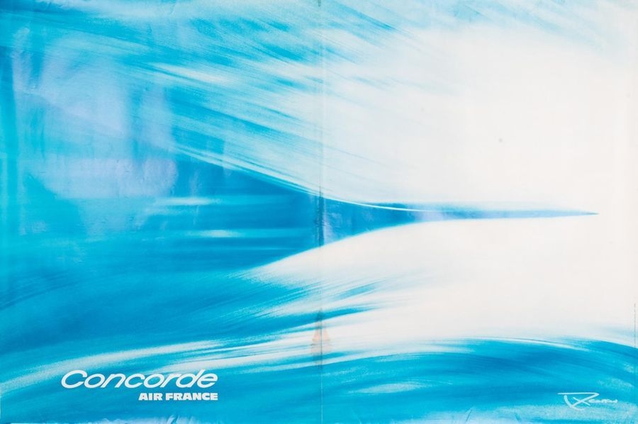 Roger Excoffon | Air France. Concorde (1976) | MutualArt