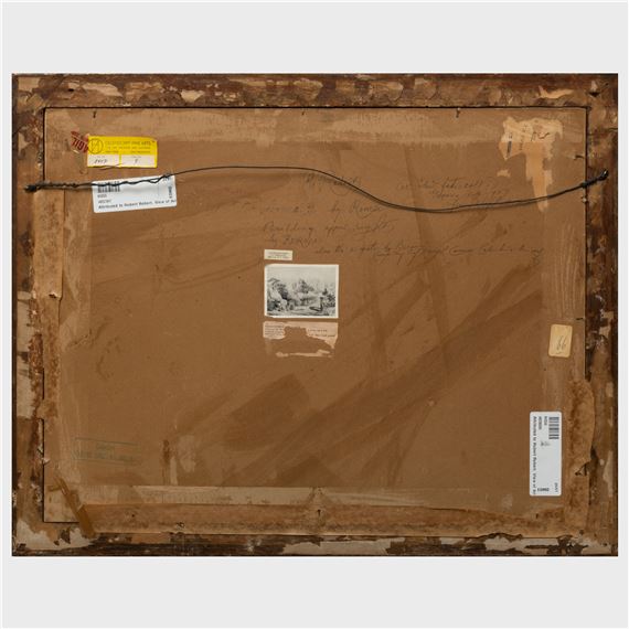 Hubert Robert | View of Arieca by Rome | MutualArt