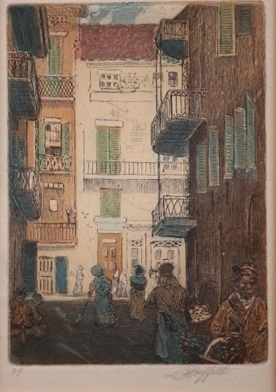 Louis Oscar Griffith | Balconies | MutualArt