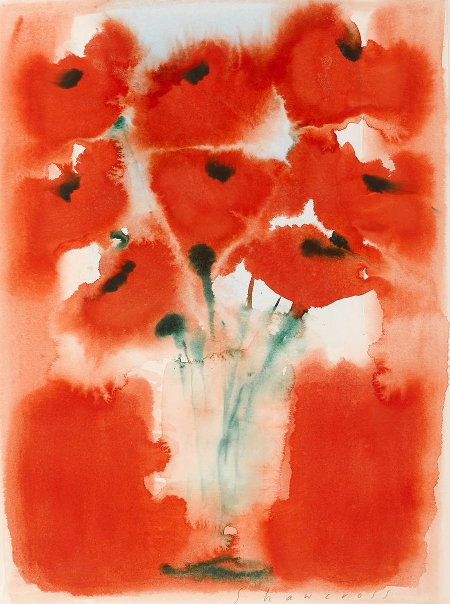 Neil Shawcross | POPPIES IN A VASE | MutualArt