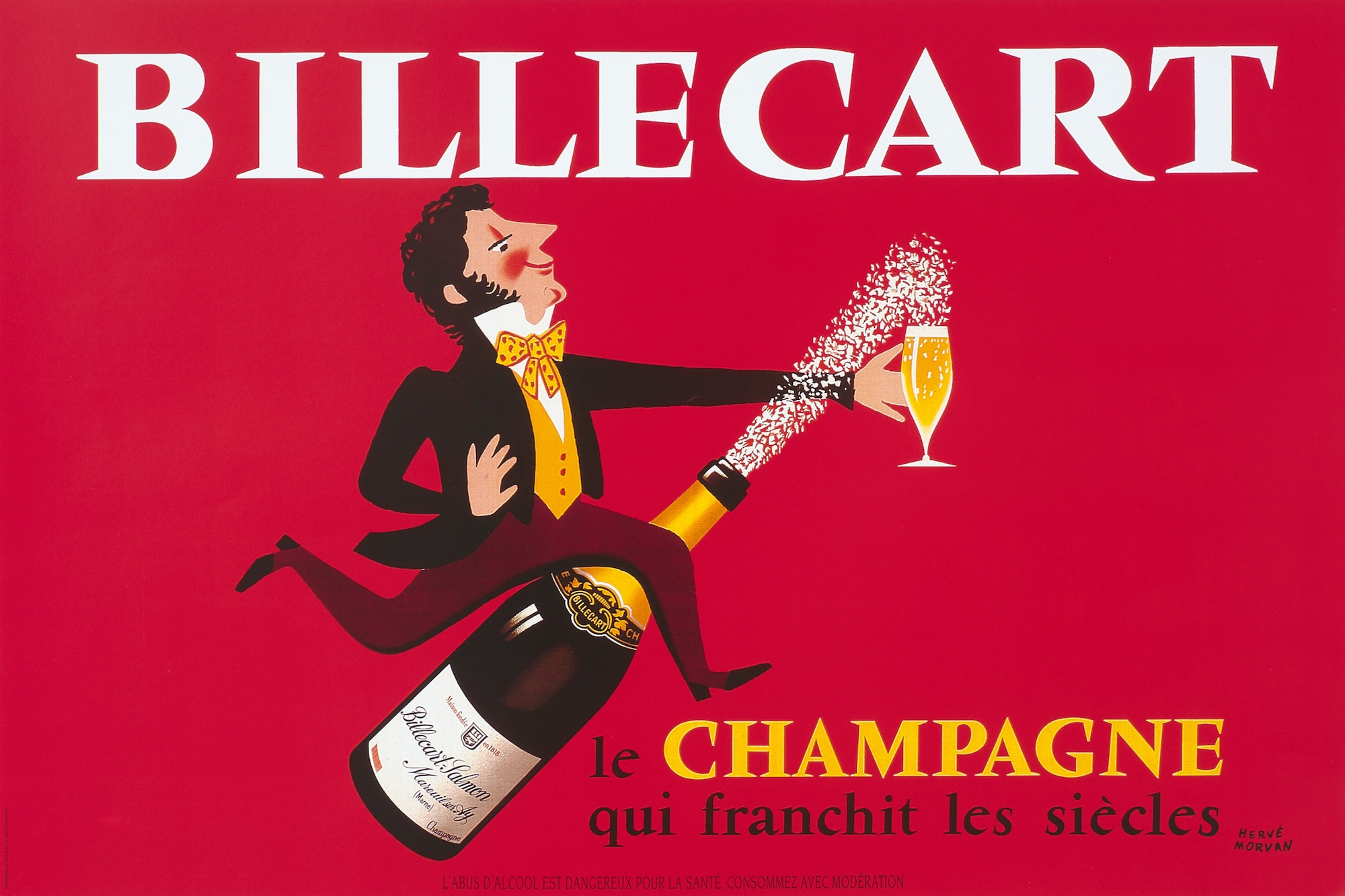 Hervé Morvan | A HERVE MORVAN 'BILLECART' POSTER (1970) | MutualArt