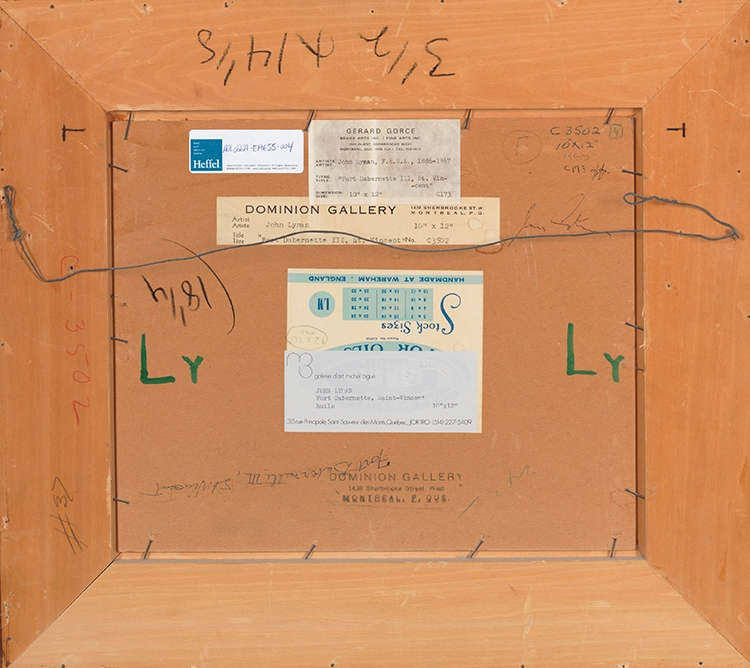 John Goodwin Lyman | Fort Dabernette III, St. Vincent | MutualArt