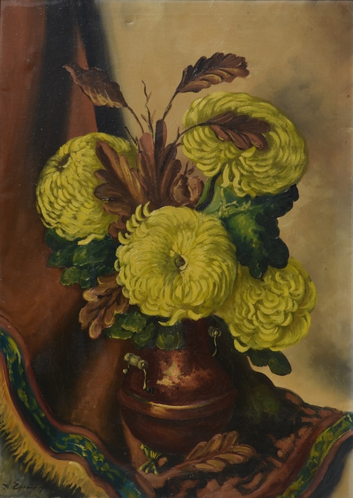 Anatole Efimoff | Temple chinois (1942) | MutualArt