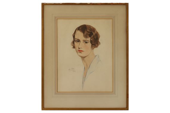 Leo Klin | Portrait of Vera Edyth Griffith-Boscawen Lady Broughton ...