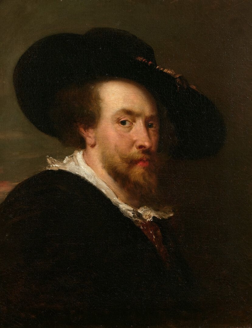 Peter Paul Rubens | Self-portrait of Rubens | MutualArt