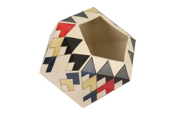 Emma Bossons | A contemporary DesignConsort earthenware tube lined vase ...