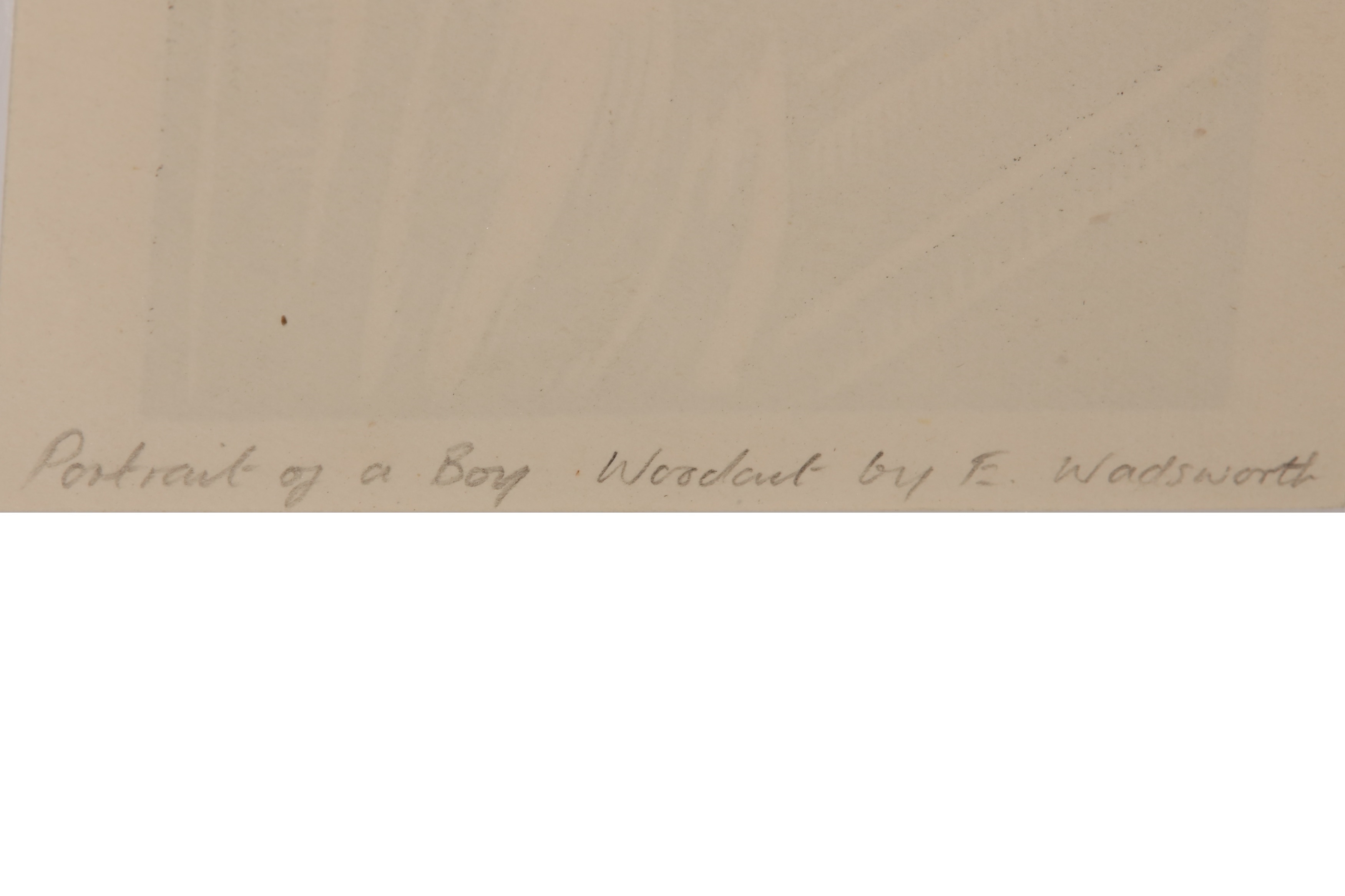 Edward Wadsworth | Portrait of Rupert Doone | MutualArt