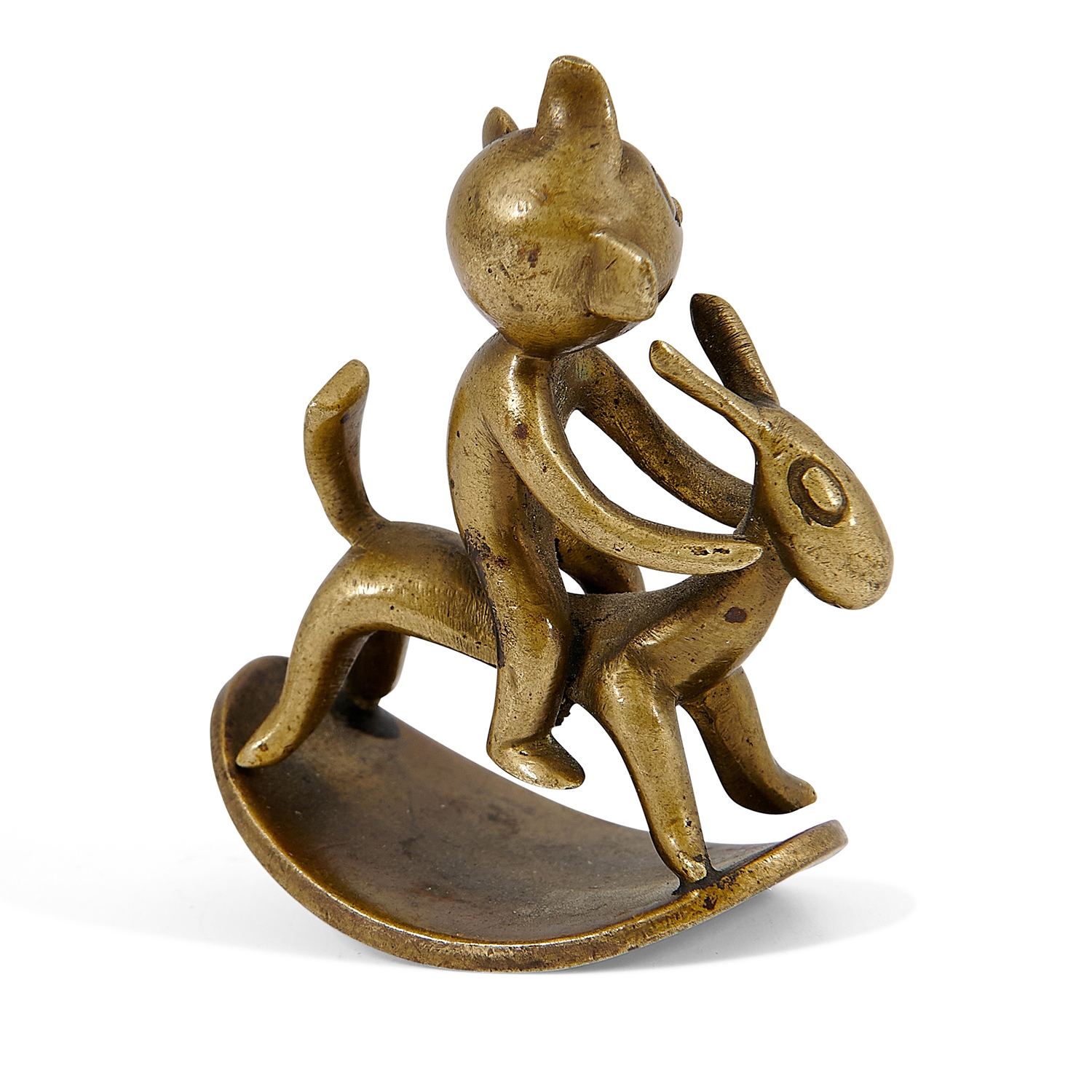 Carl Hagenauer | Monkey Riding a Rocking Rabbit | MutualArt