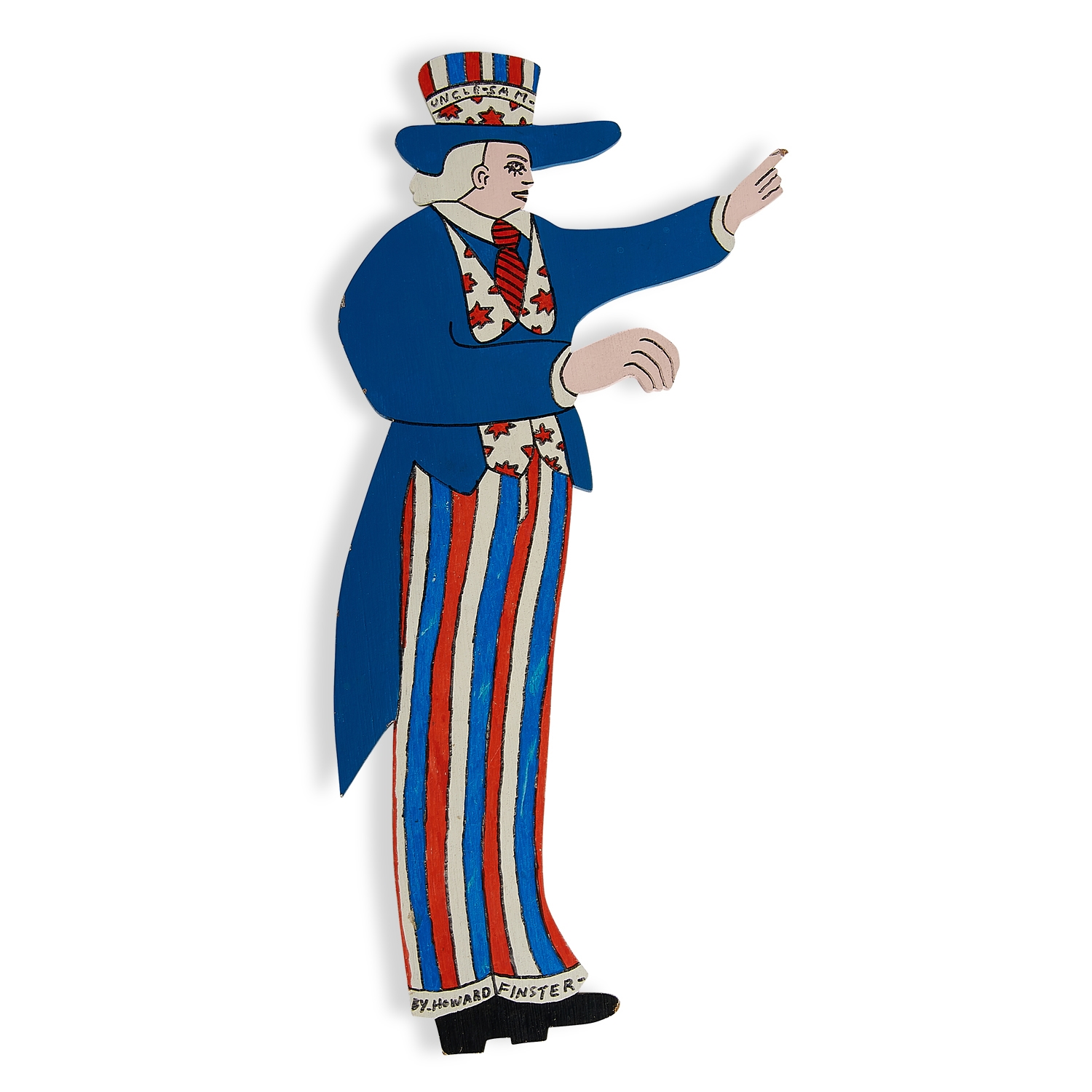 Howard Finster | Uncle Sam, Desert Storm War Now in Details of ...