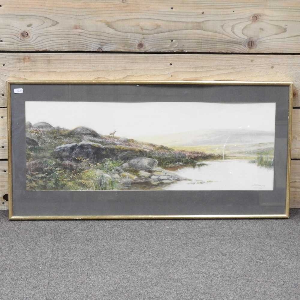 Reginald Daniel Sherrin | Moorland landscape | MutualArt