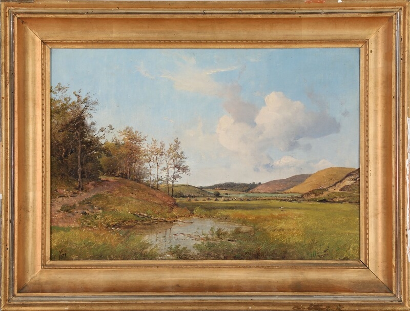 Vilhelm Petersen | A danish landscape (1871) | MutualArt