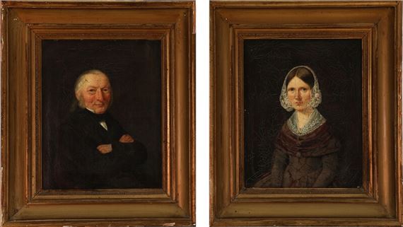 Danish School, 19th Century | A pair of portraits of Councillor of ...