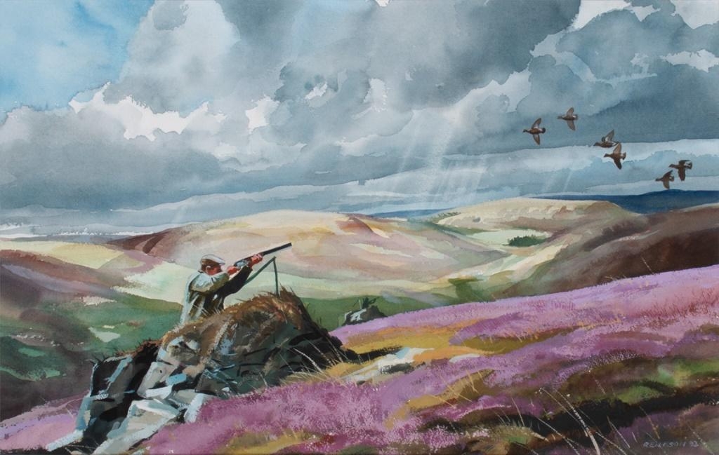 Chet Reneson | Driven Grouse (1993) | MutualArt