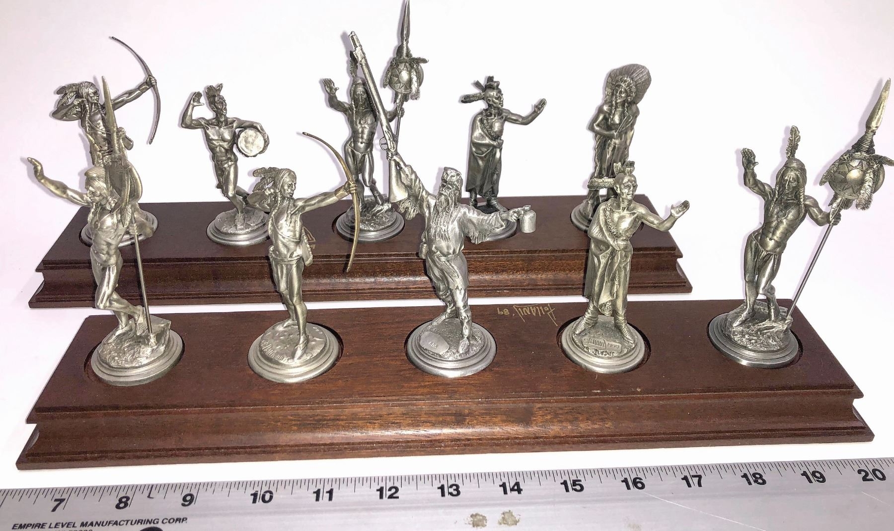 Donald Jack Polland | American Indian themed pewter sculptures (1989 ...