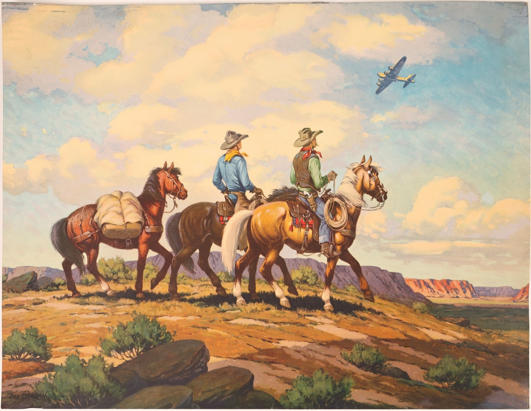 Tillman Parker Goodan | Till Goodan Western Prints (4) | MutualArt
