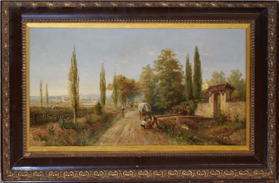 Charles Allen Duval | Italian landscape (1894) | MutualArt