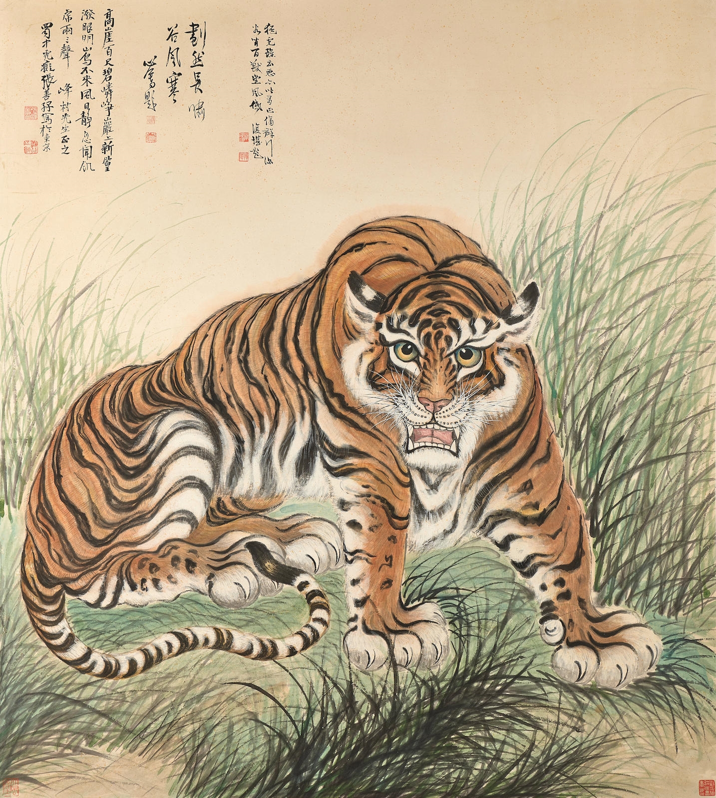 Zhang Shanzi | Tiger | MutualArt