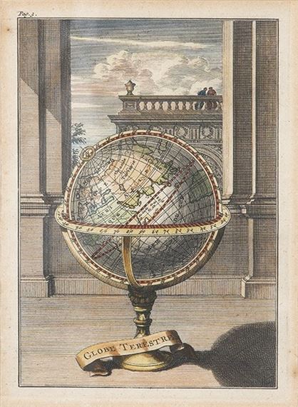 Pieter van der Aa | Le Globe Celeste y Globe Terrestre | MutualArt