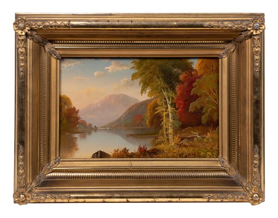 Daniel Charles Grose | Mountainous Landscape in Autumn | MutualArt