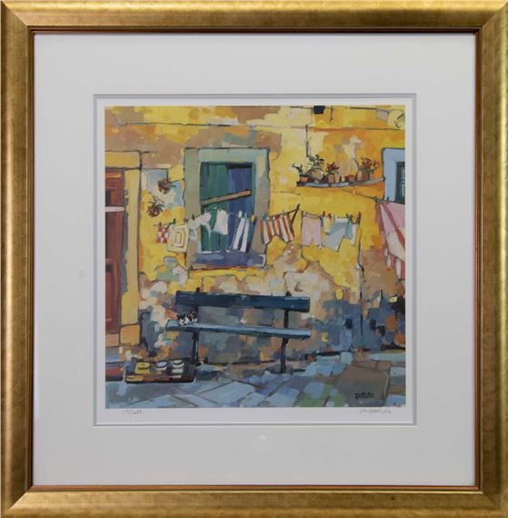Lin Pattullo | THE WASHING LINE | MutualArt