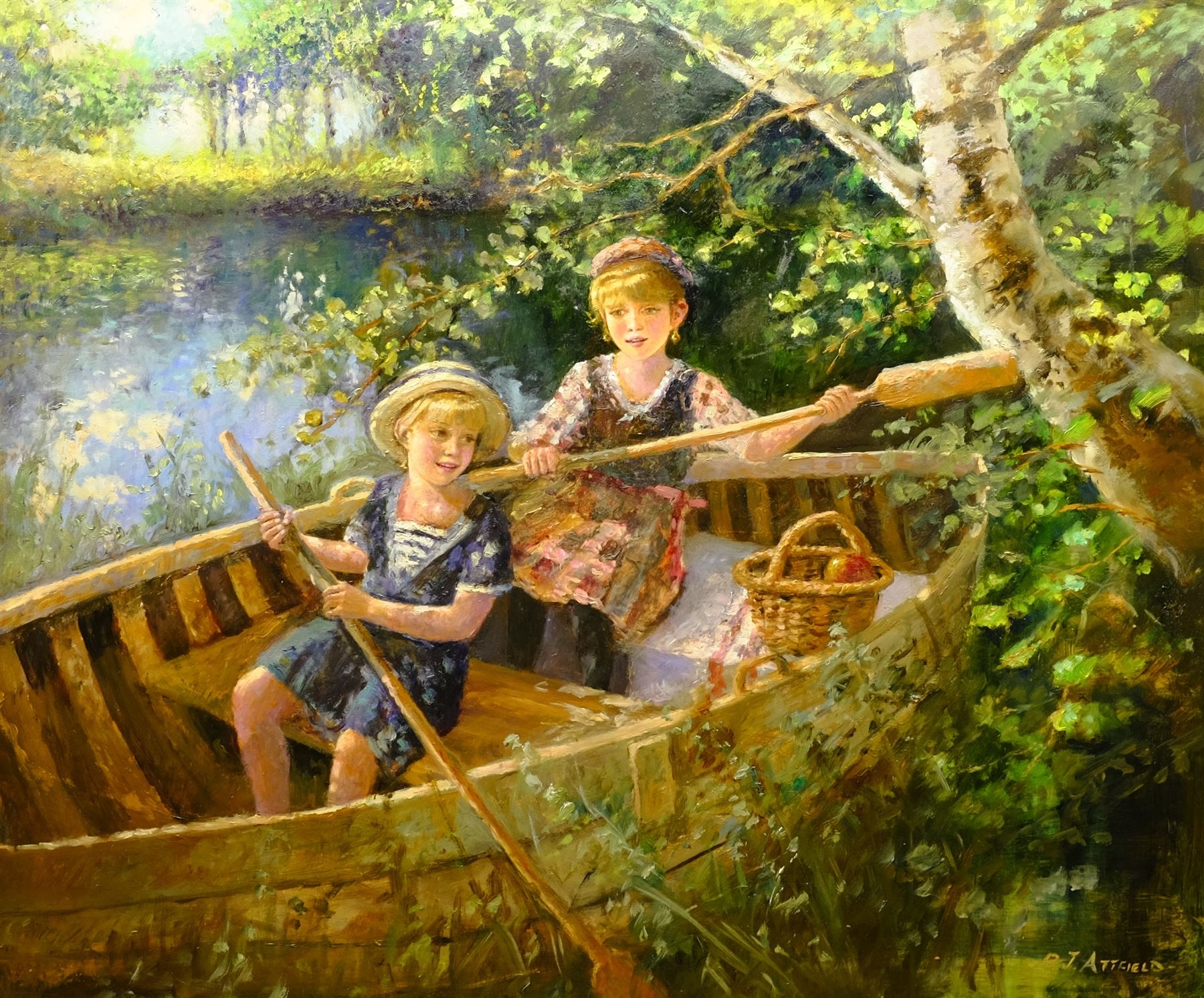 P. J. Attfield | Summertime | MutualArt