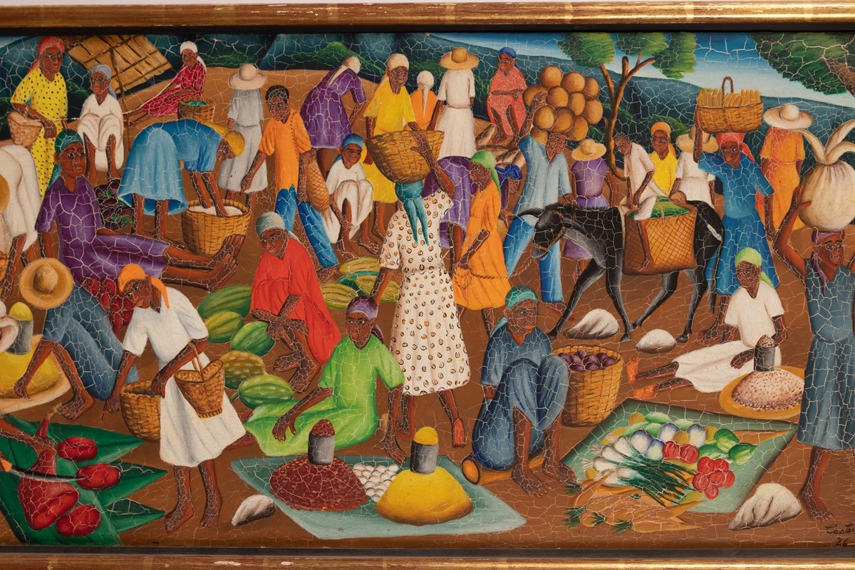 Castera Bazile | HAITIAN MARKET (57) | MutualArt