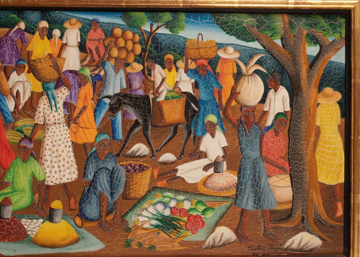 Castera Bazile | HAITIAN MARKET (57) | MutualArt