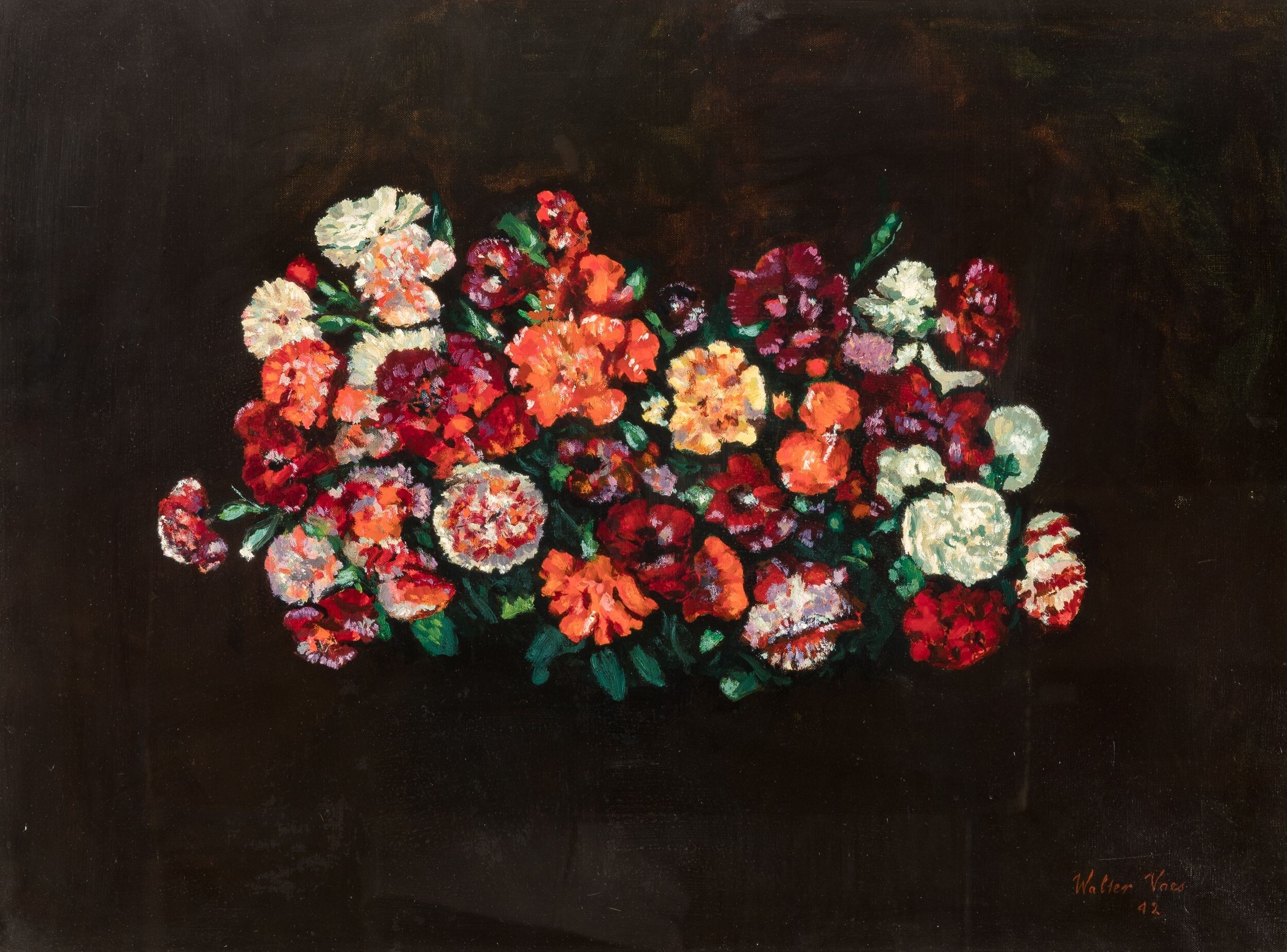 Walter Vaes | Flower bouquet (1942) | MutualArt
