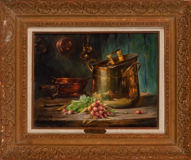 Maurice Louis Monnot | Still Life with Radishes | MutualArt