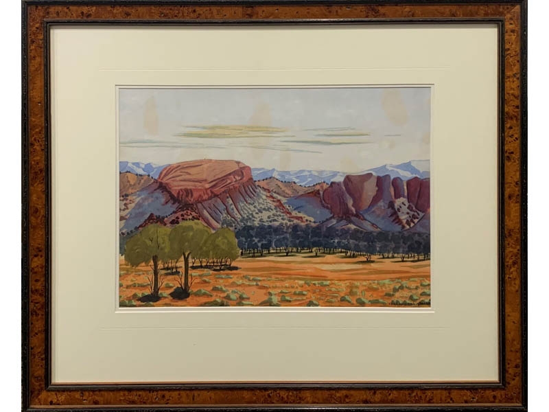 Gerhard Inkamala | Central Australian Landscape (1954) | MutualArt