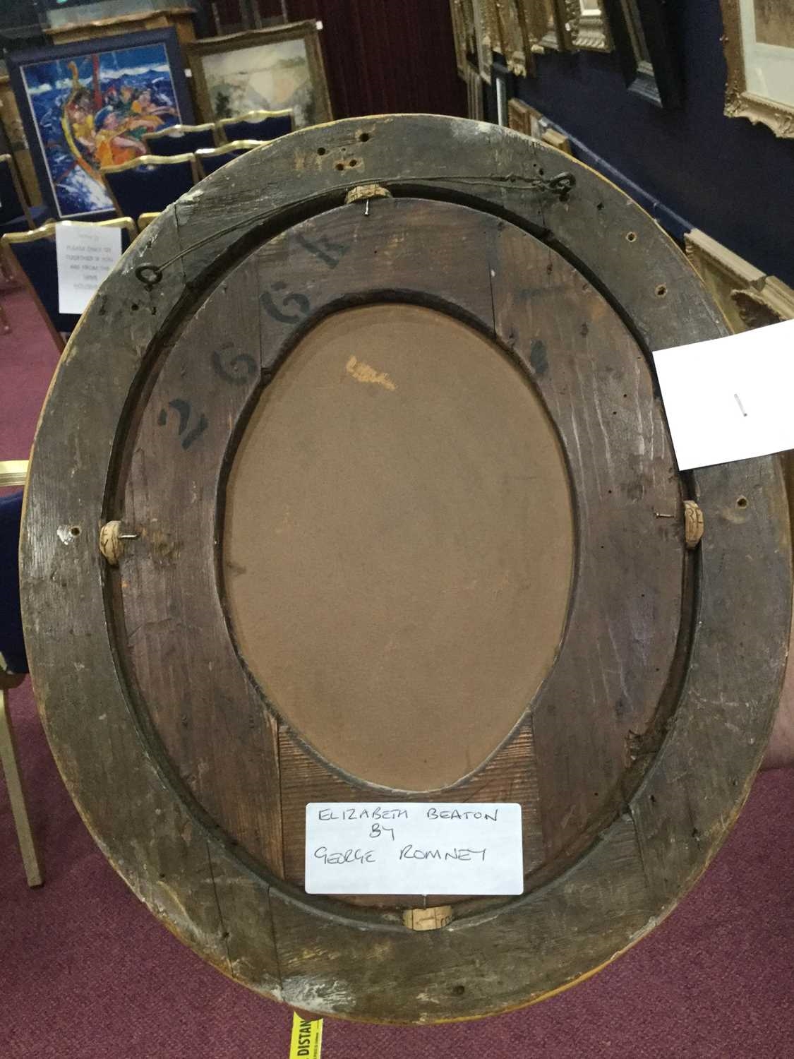 George Romney | PORTRAIT OF MISS GUNNING | MutualArt